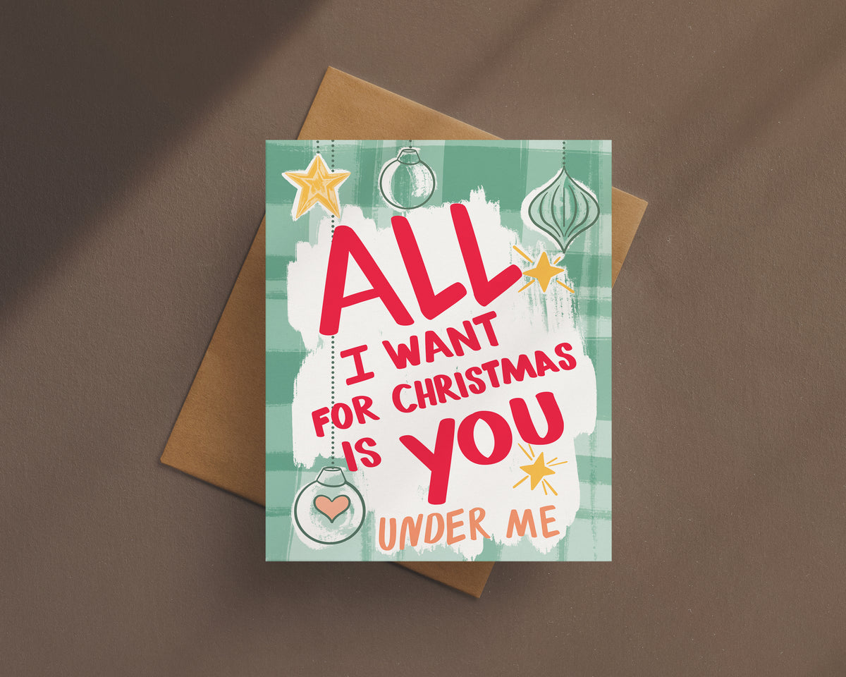All I Want For Christmas Card – Starfangled Press