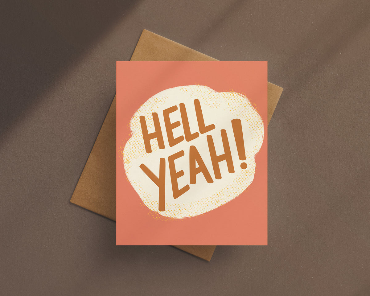 Hell Yeah Card – Starfangled Press