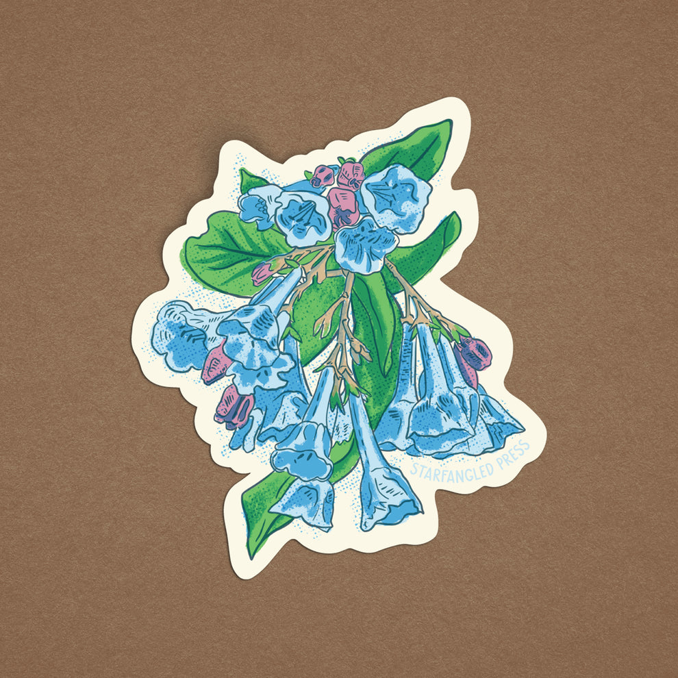 Bluebells Sticker – Starfangled Press