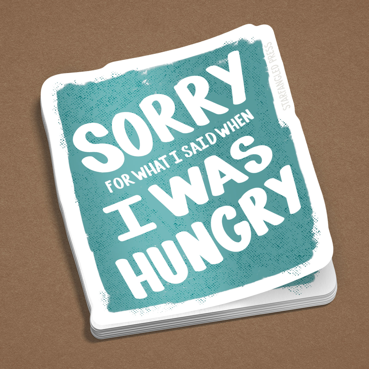 Hangry Sticker – Starfangled Press