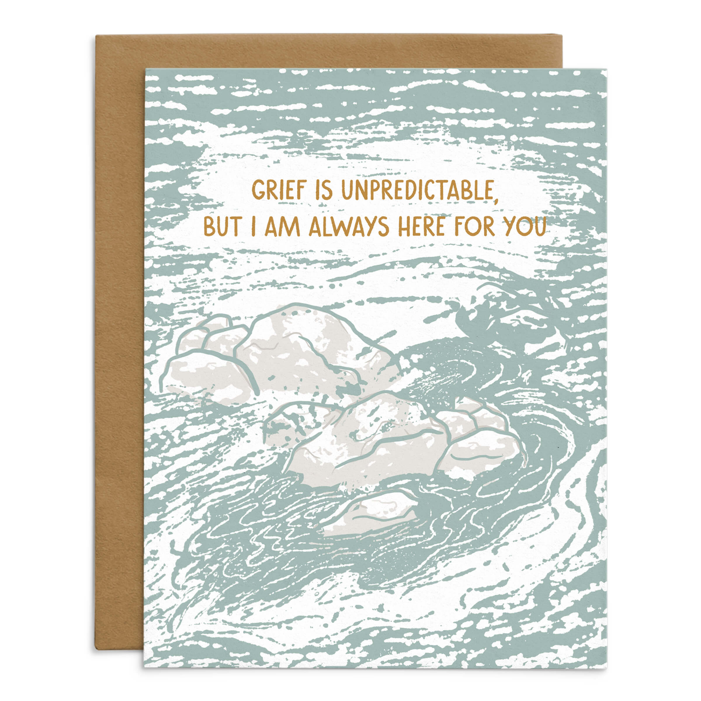 Grief Is Unpredictable Card – Starfangled Press
