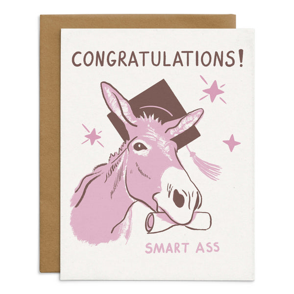 Congratulations Smart Ass Card – Starfangled Press