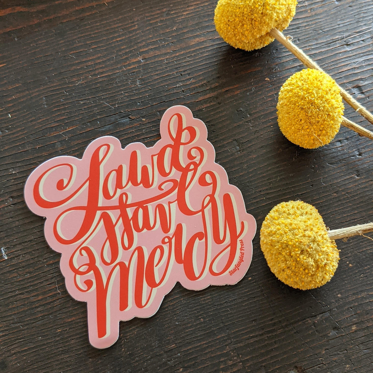 Lawd Have Mercy 3" Vinyl Sticker – Starfangled Press